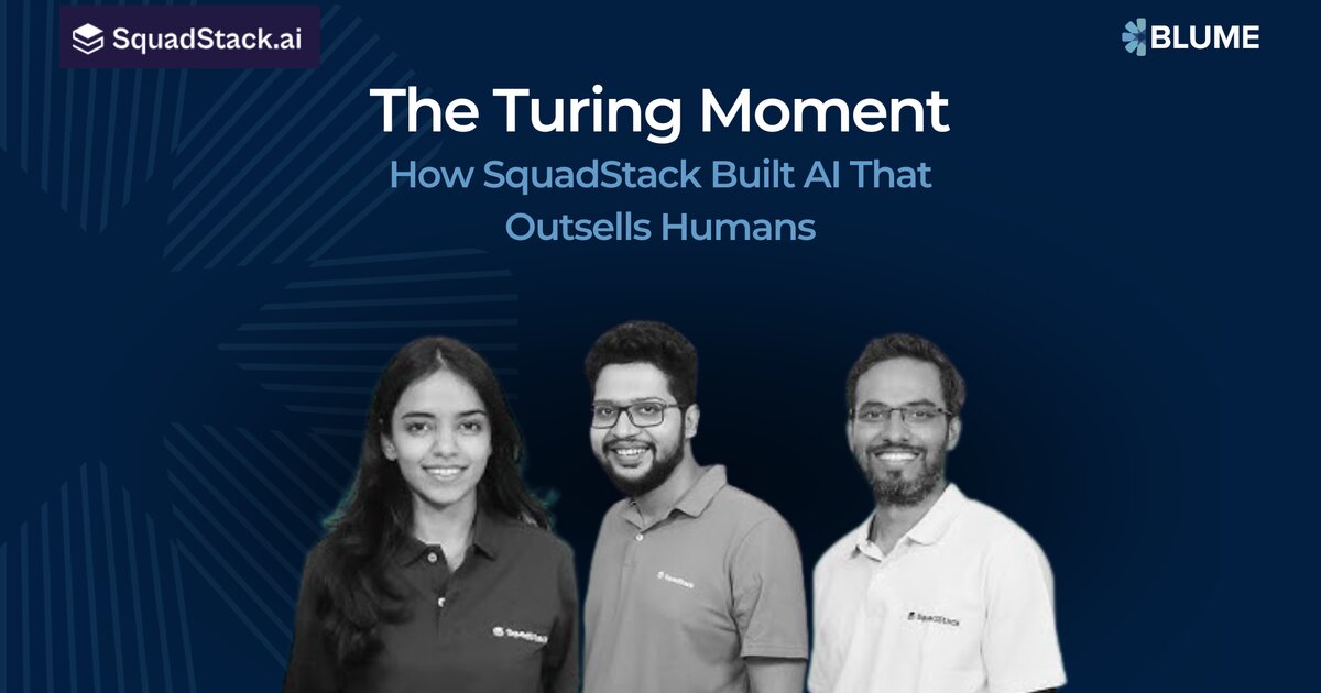 The Turing Moment: How SquadStack Built AI That Outsells Humans - Blume